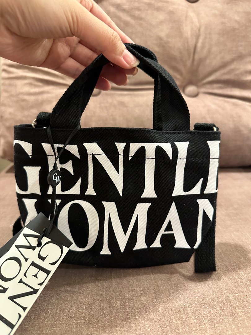 Gentlewoman Micro Tote (Black), Women's Fashion, Bags & Wallets, Cross ...
