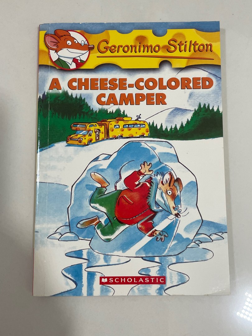 Geronimo Stilton A CHEESE-COLORED CAMPER, Hobbies & Toys, Books ...