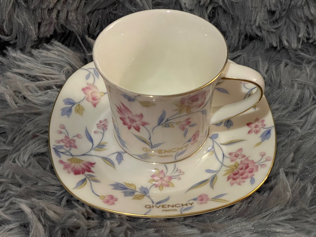 Givenchy Cups and Saucer, Furniture & Home Living, Kitchenware ...
