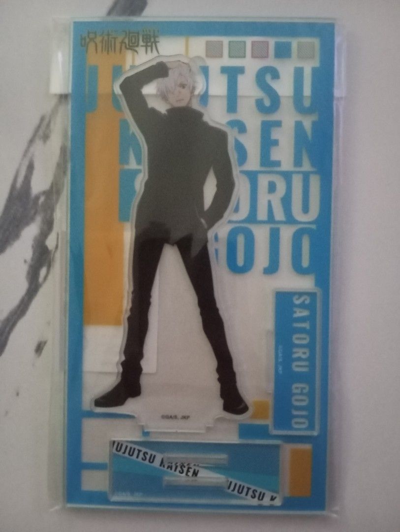 Gojo acrylic stand, Hobbies & Toys, Memorabilia & Collectibles, J-pop ...