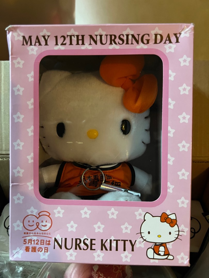 Hello Kitty nurse nursing day commemorative plush, Everything Else ...