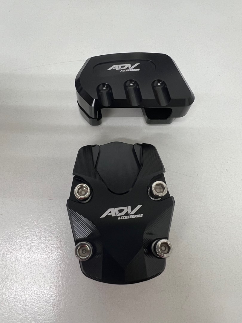 Honda Adv 160 side stand & main stand enlarger, Motorcycles, Motorcycle ...