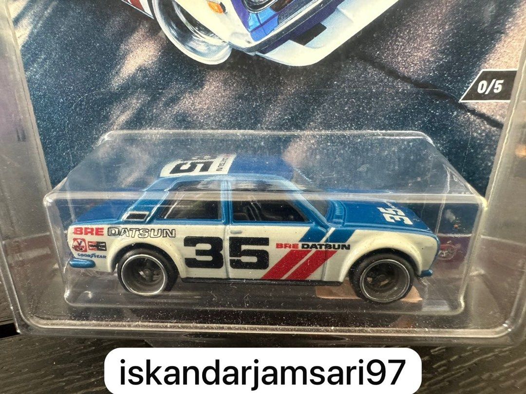 Hot Wheels Datsun 510 BRE Raceday, Hobbies & Toys, Toys & Games on ...