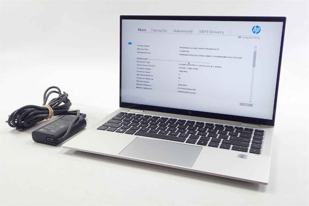 HP Super Smart, Elegant 2-in-1 Laptop Core i7-10th Generation 32GB RAM ...