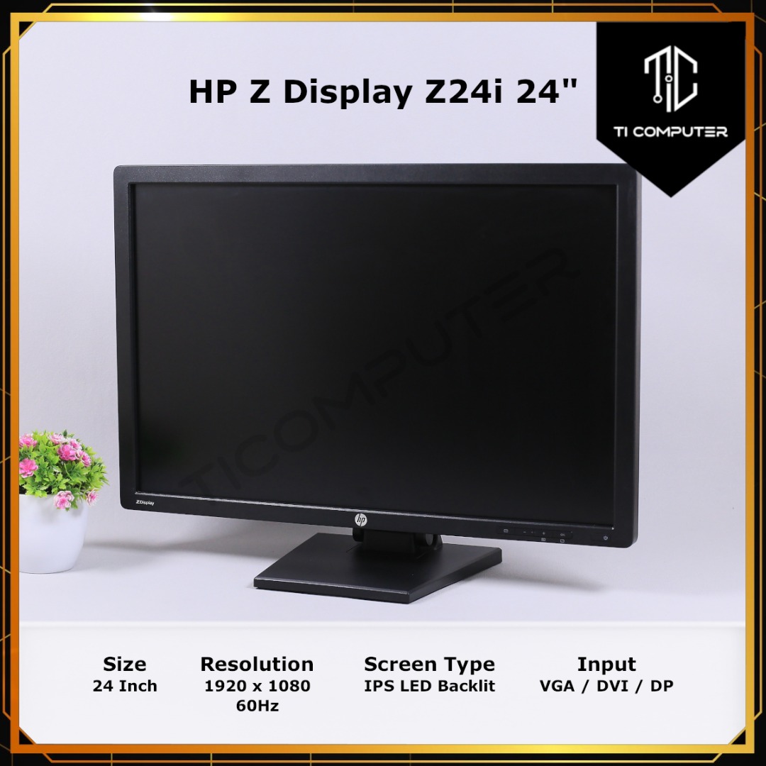 HP Z DISPLAY Z24I 24INCH HD IPS LED BACKLIT REFURBISHED MONITOR ...