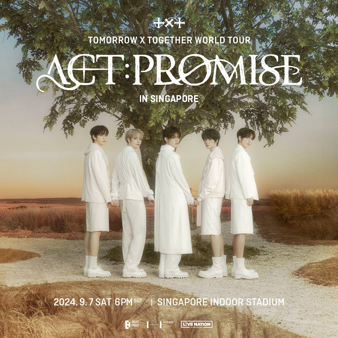 HTB TOMORROW X TOGETHER WORLD TOUR in Singapore Ticket, Lifestyle ... HTB TOMORROW X TOGETHER WORLD TOUR in Singapore Ticket, Lifestyle ...