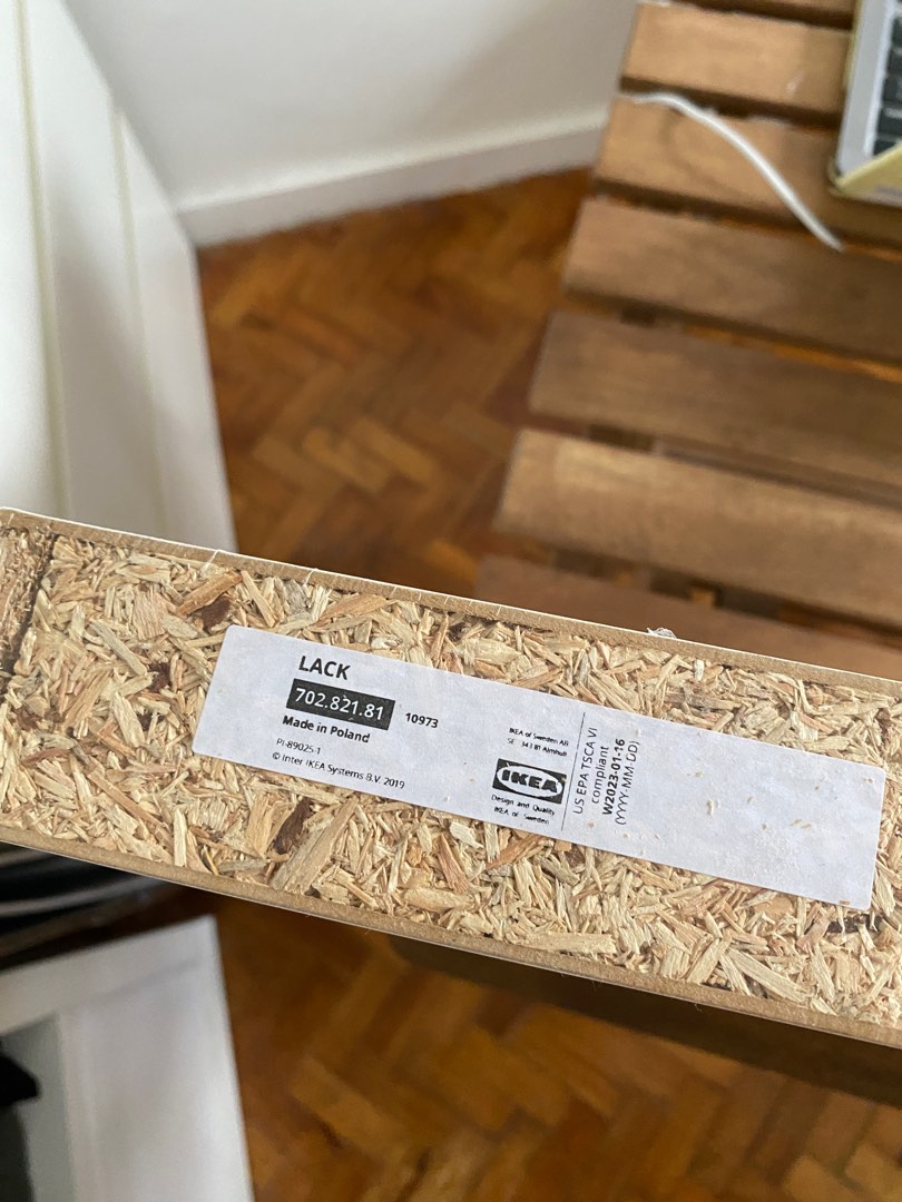 Ikea Lack Wall Shelf, Furniture & Home Living, Furniture, Shelves ...