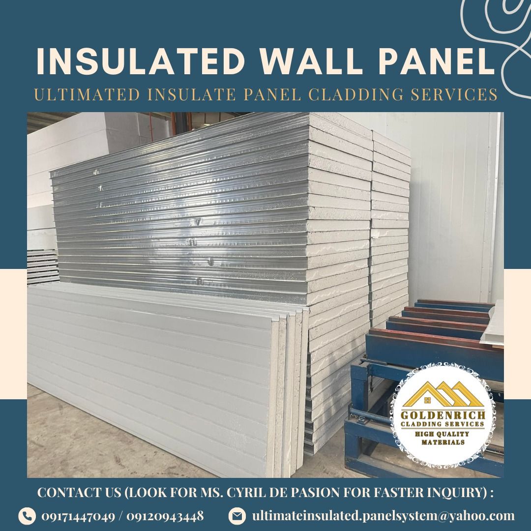 Insulated Wall Panel, Commercial & Industrial, Construction & Building ...