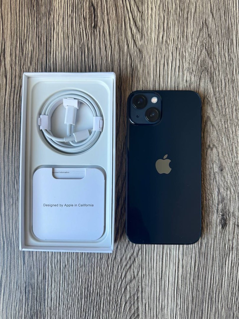 iPhone 13 128gb midnight blue, Mobile Phones & Gadgets, Mobile Phones ...