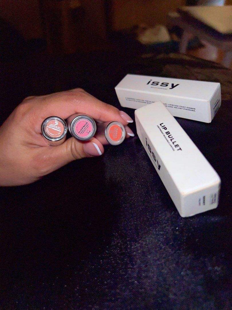 Issy Lip Bullets bundle, Beauty & Personal Care, Face, Makeup on Carousell