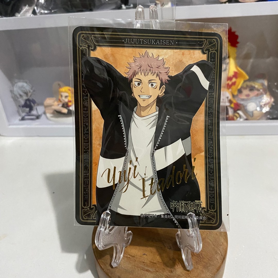 JUJUTSU KAISEN - YUJI TRAVEL STICKER, Hobbies & Toys, Stationary ...