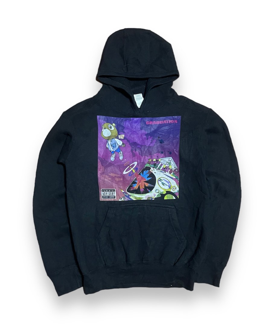 Kanye West Graduation Hoodie Jacket, Men's Fashion, Tops & Sets ...