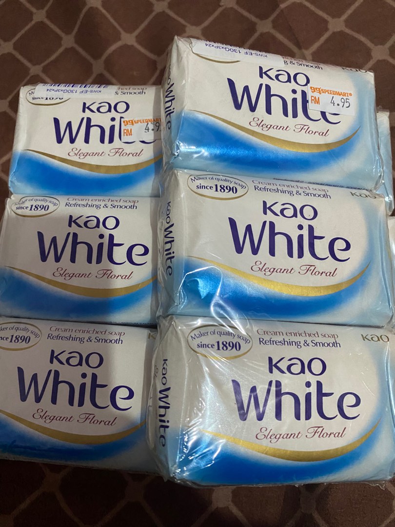 Kao White Soap, Beauty & Personal Care, Bath & Body, Bath on Carousell