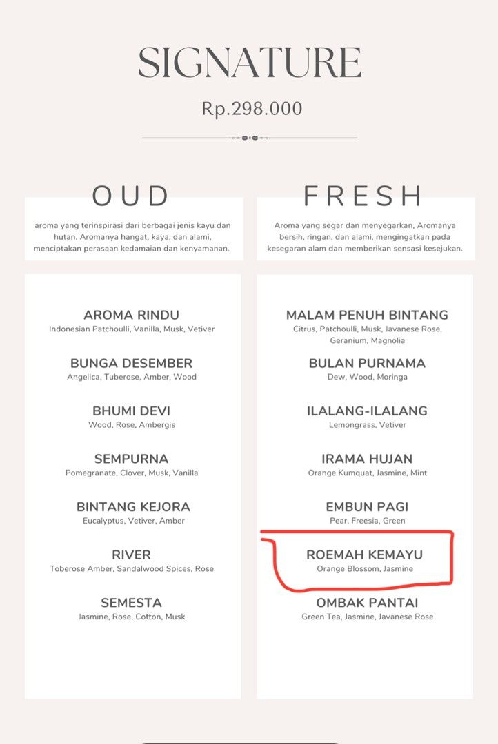 Kemayu reed diffuser roemah kemayu, Perabotan Rumah di Carousell