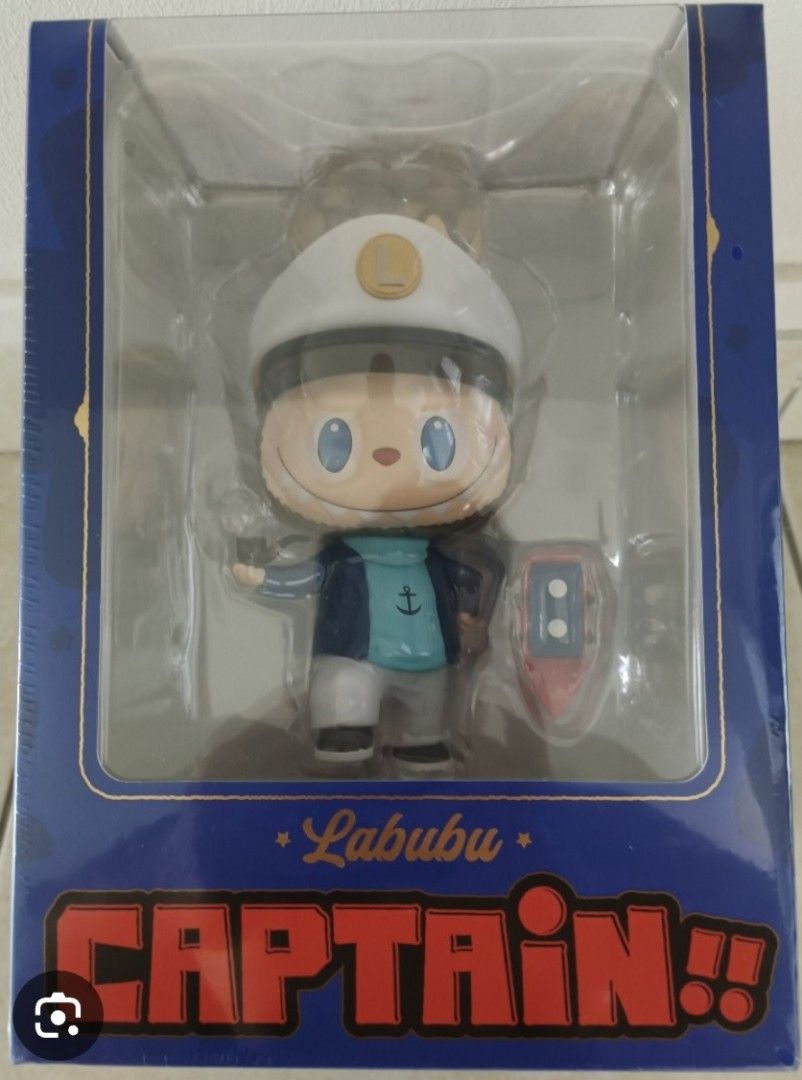 Labubu Captain, 興趣及遊戲, 玩具 & 遊戲類 - Carousell