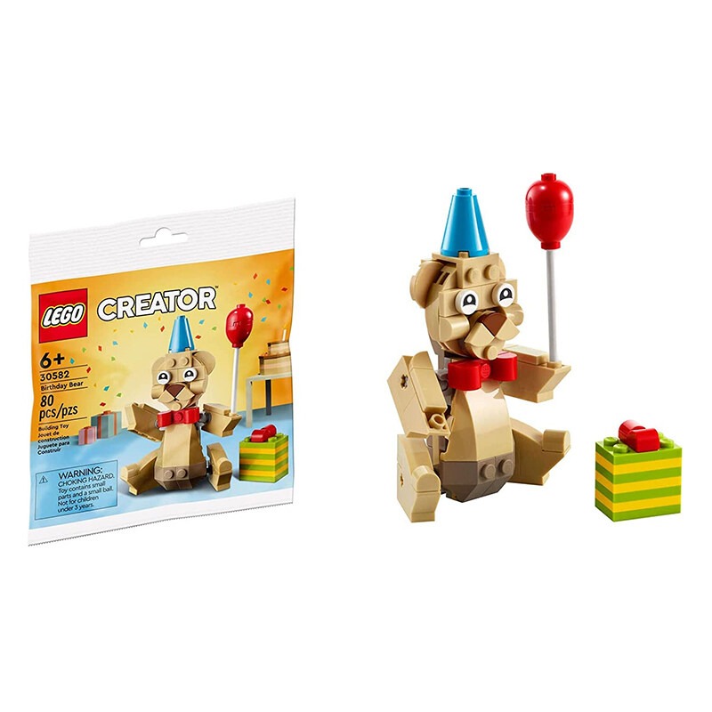 LEGO Creator 30582 Birthday Bear, Hobbies & Toys, Toys & Games on Carousell