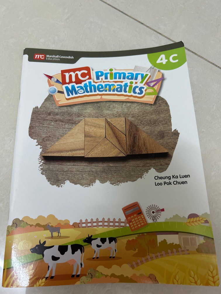 Marshall Cavendish Primary Mathematics 4C, 興趣及遊戲, 書本 & 文具, 教科書 - Carousell