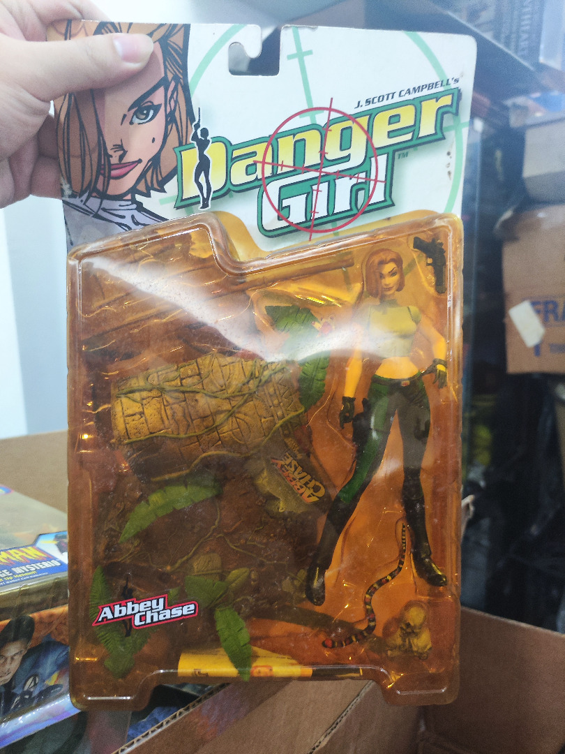 Mcfarlane Toys Danger Girl Abbey Chase Action Figure New Sealed 1999
