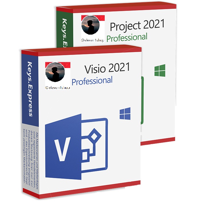 Microsoft Office Microsoft visio pro 2021/2019 project pro 2021/2019 ...