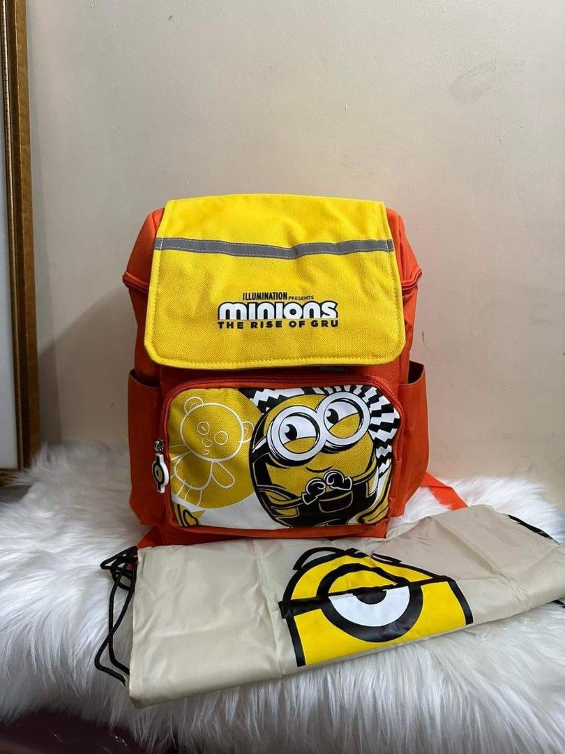 Minions Backpack, Women's Fashion, Bags & Wallets, Backpacks on Carousell