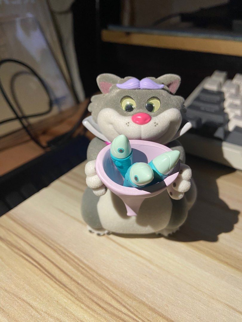 MINISO FLUFFY CAT SET (LUCIFER), Hobbies & Toys, Toys & Games on Carousell