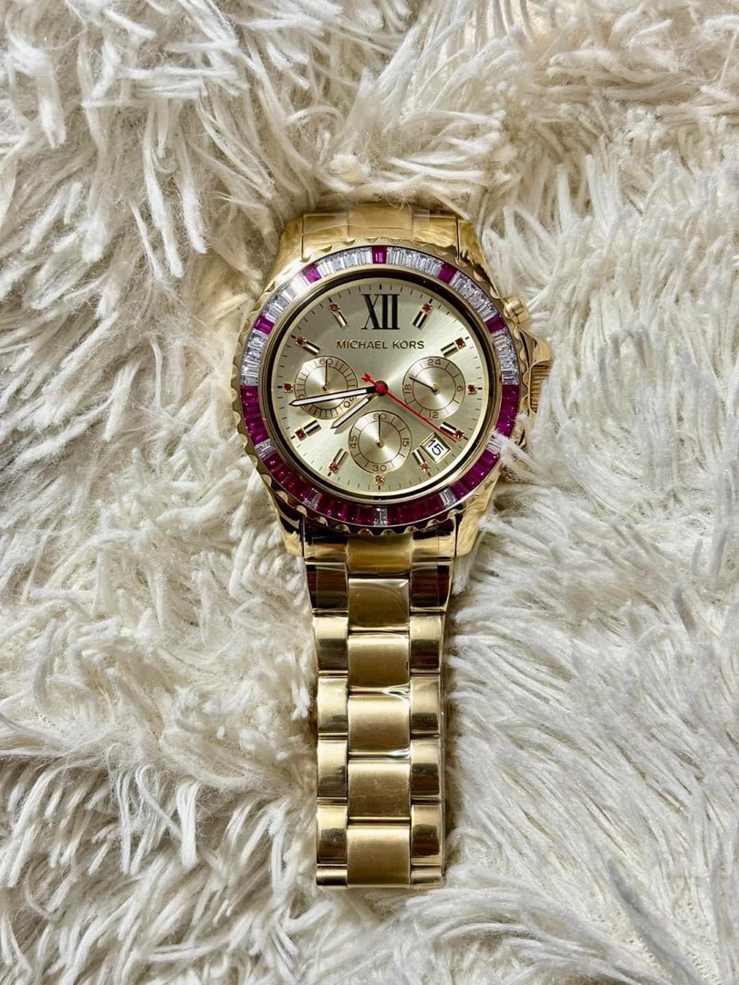 MK EVEREST DIAL WOMEN AUTHENTIC WATCH, Women's Fashion, Watches ...