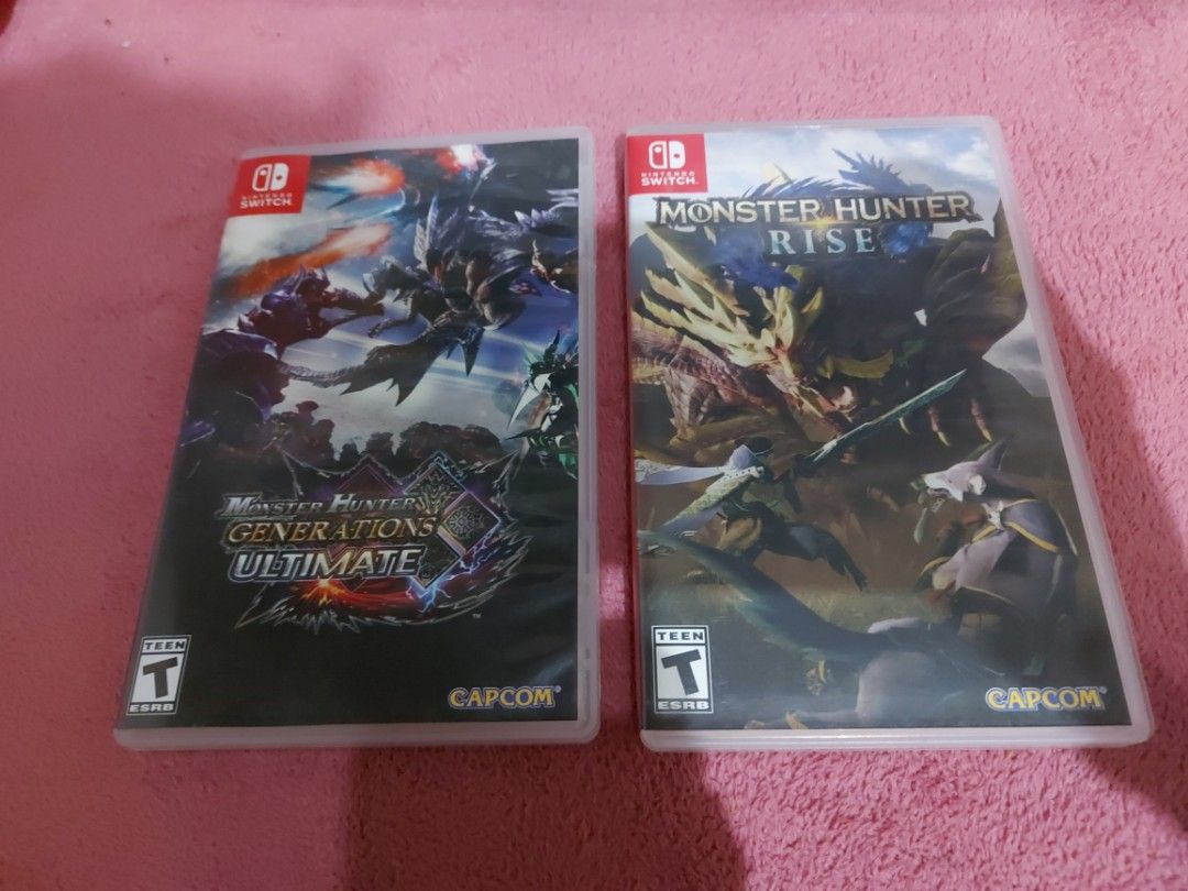 Monster Hunter Rise plus Generation Ultimate switch game, Video Gaming ...