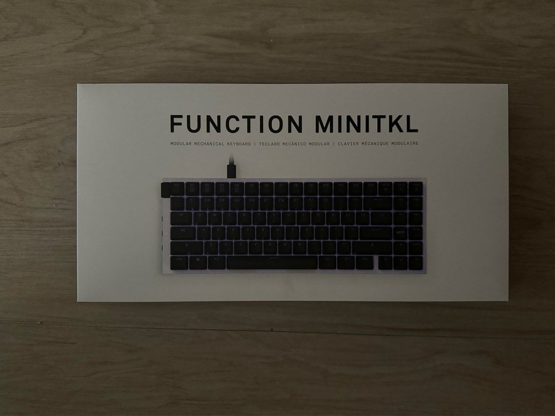 NZXT Function MiniTKL RGB Mechanical Keyboard (Matte White), 電腦＆科技, 電腦 ...