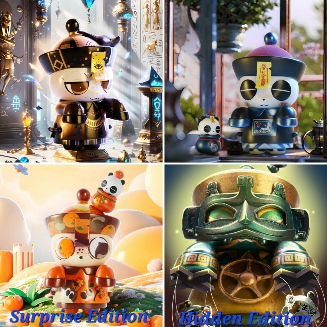 [Instock] OPanDee Zombie Party Series 3 Blind Box, Hobbies & Toys, Toys ...