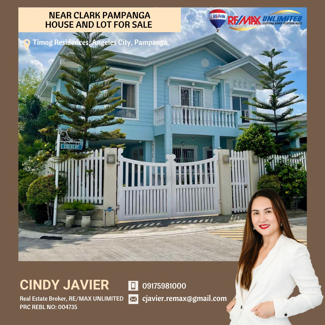 PD0542 - Timog Residences Angeles City House and Lot For Sale - near ...