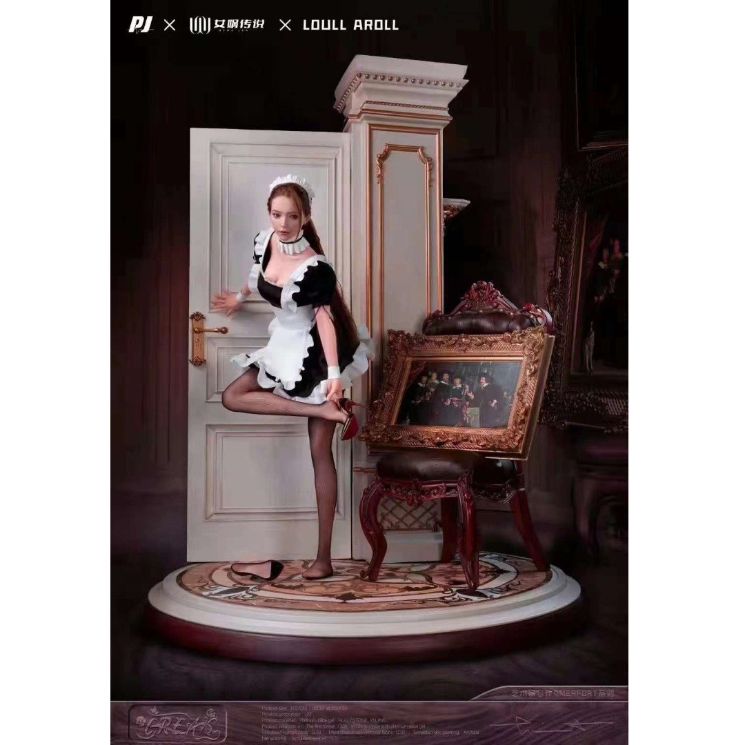 PIJI X Nvwa Leo X Loull Aroll - Creak [1/3 Scale] Figure Toy Statue ...