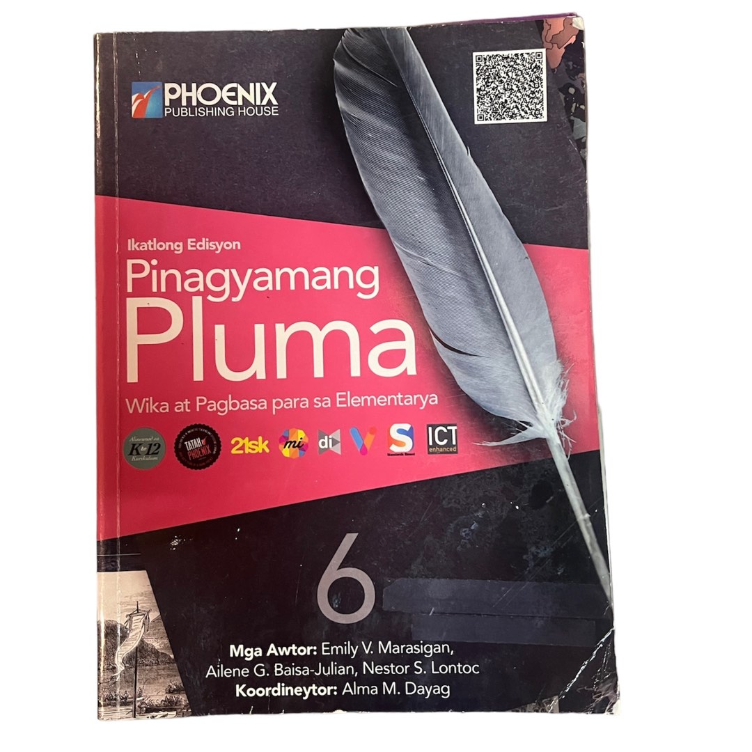Pinagyamang Pluma Grade 6, Hobbies & Toys, Books & Magazines, Textbooks ...