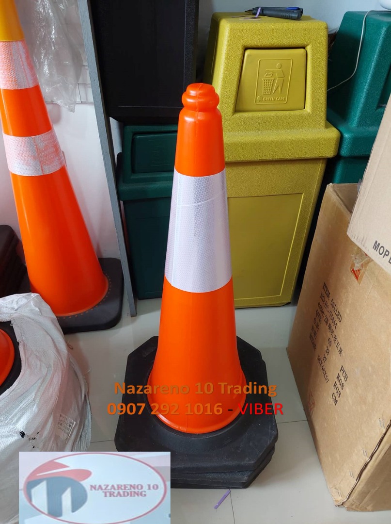 Plastic PVC traffic cone 30inches 12, Commercial & Industrial ...
