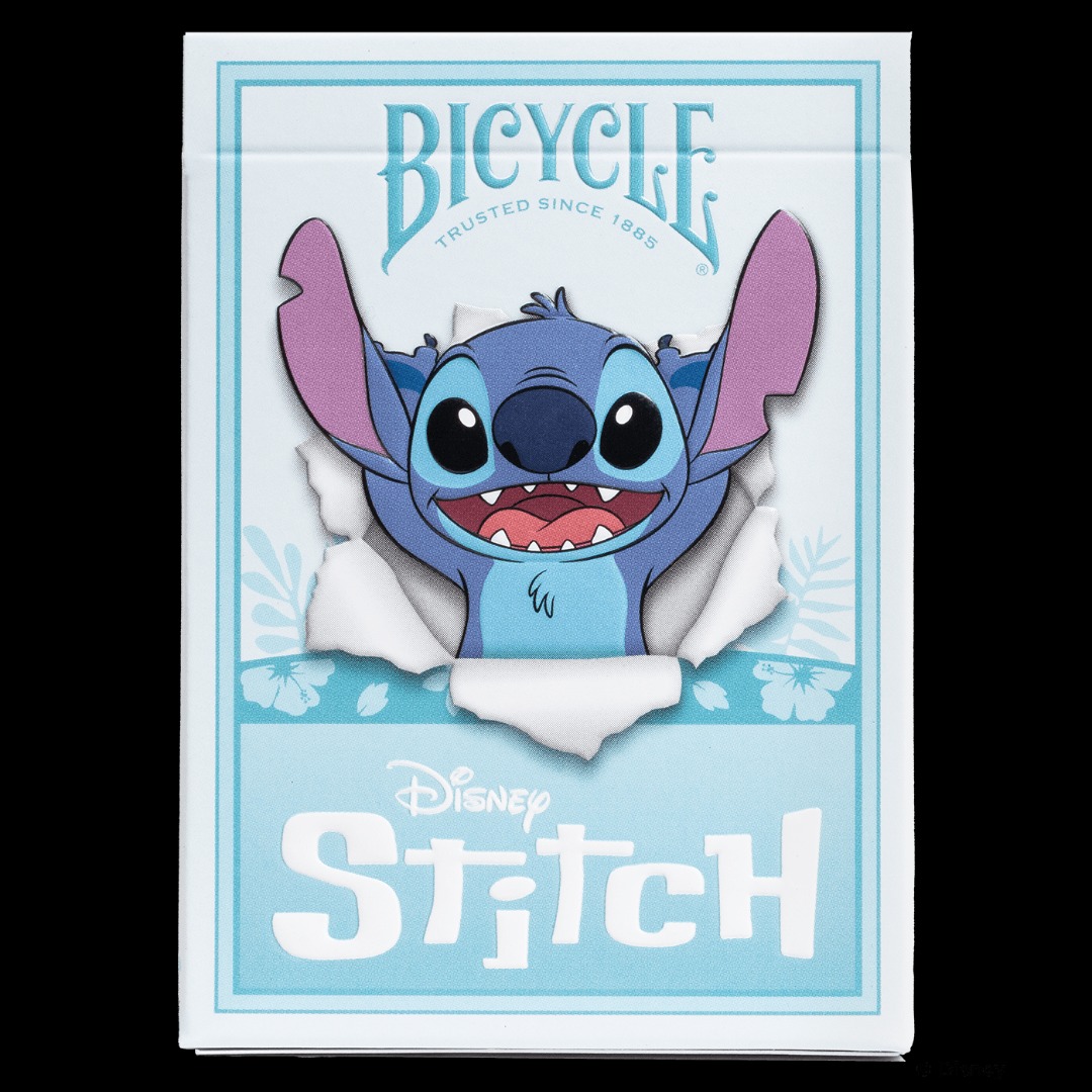 Poker Cards - Bicycle Disney Stitch Playing Cards, USPCC 2024, official ...