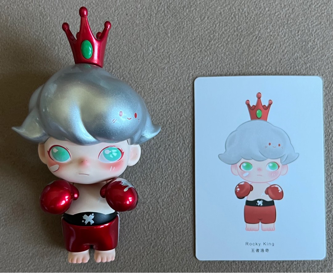 Pop Mart | Dimoo | Retro Series: Rocky King, Hobbies & Toys, Toys ...