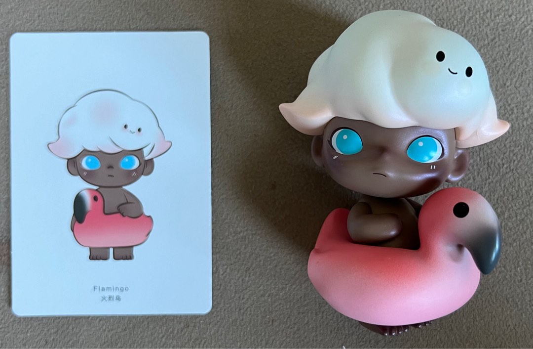 Pop Mart | Dimoo | Retro Series: Flamingo, Hobbies & Toys, Toys & Games ...