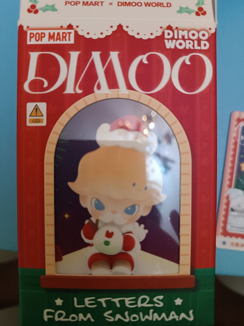 Popmart Dimoo - Letters From Snowman, Hobbies & Toys, Toys & Games on ...