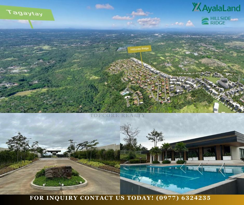 Exclusive Residential Lot near Tagaytay | Hillside Ridge in Silang ...