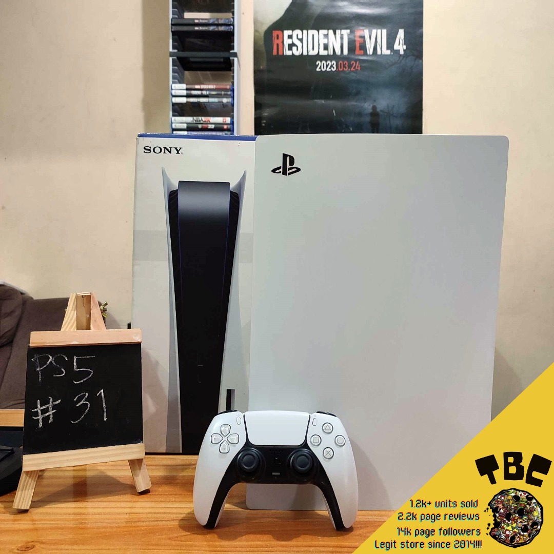 PS5 Disc Edition Complete, Video Gaming, Video Game Consoles ...