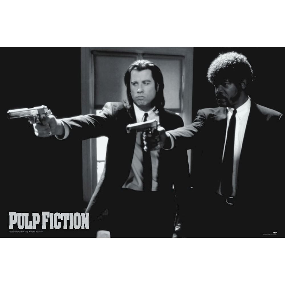 Pulp fiction official licensed movie poster, Hobbies & Toys, Stationary ...