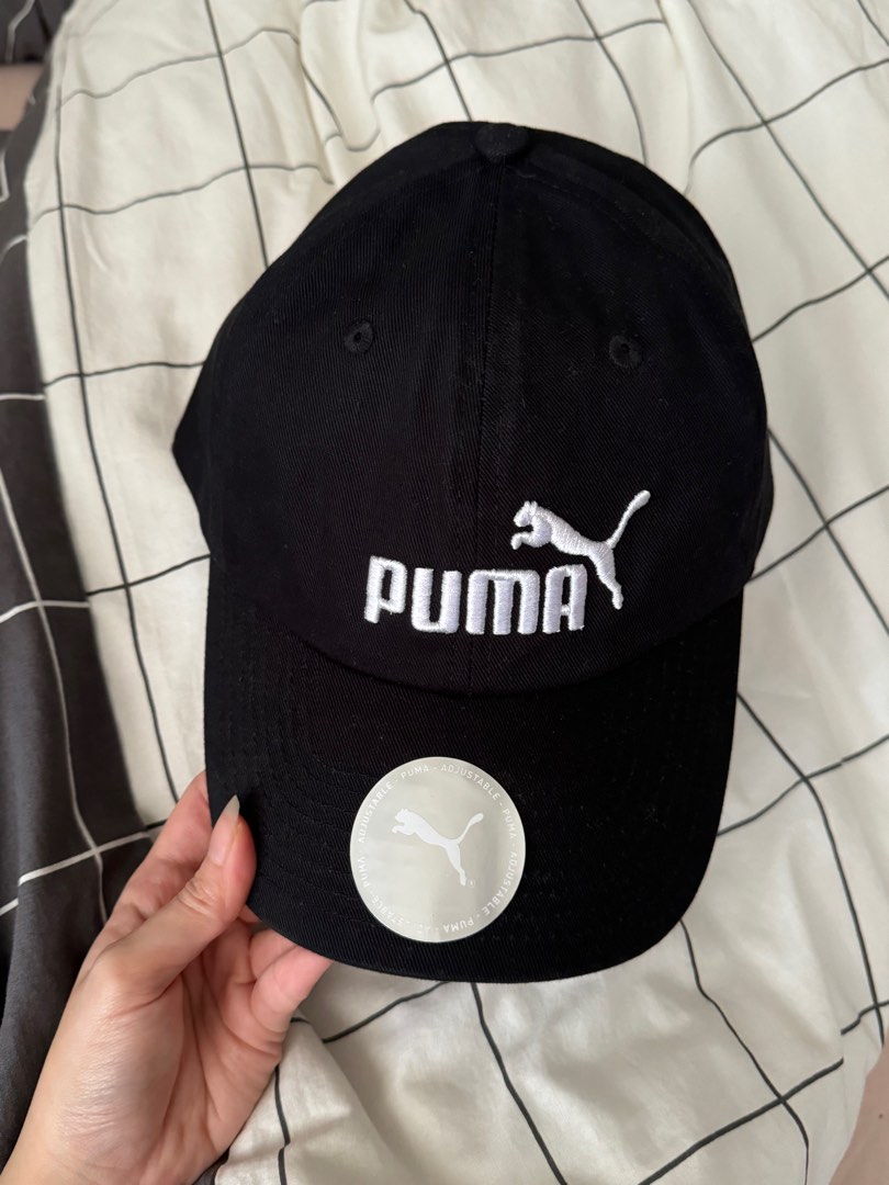 Puma Black Cap, Men's Fashion, Watches & Accessories, Cap & Hats on ...
