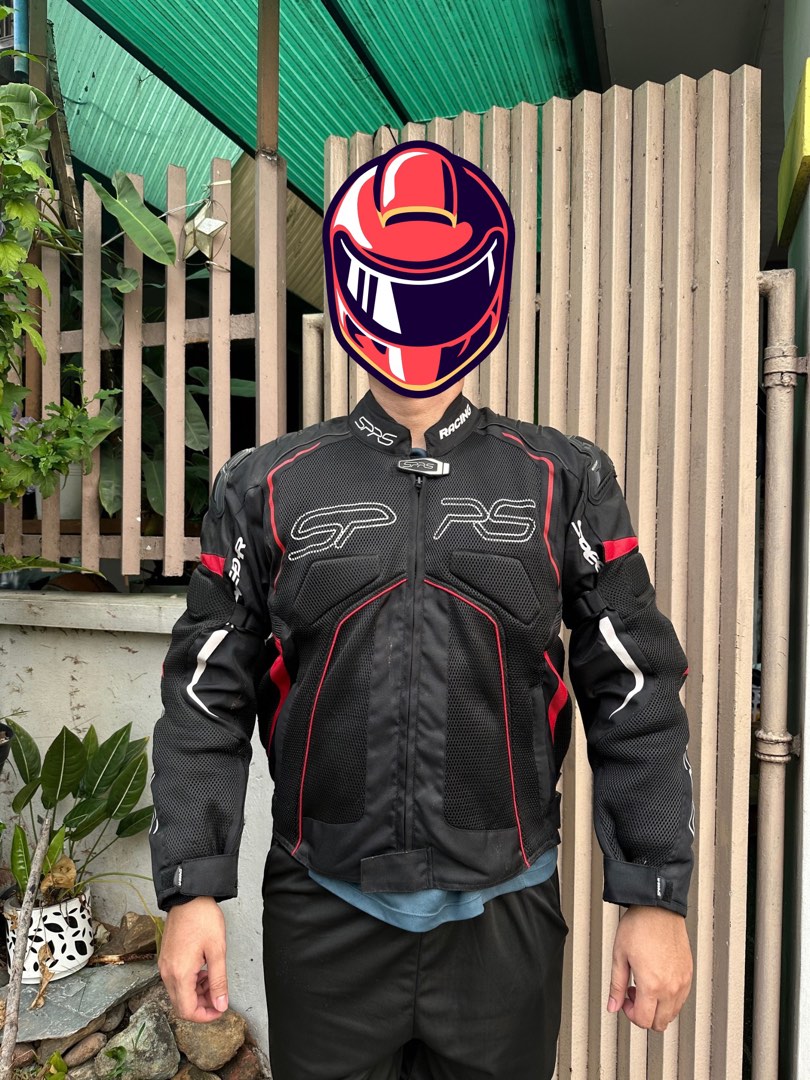 Riding Jacket SPRS fully padded Motorcycle Jacket, Men's Fashion, Coats ...