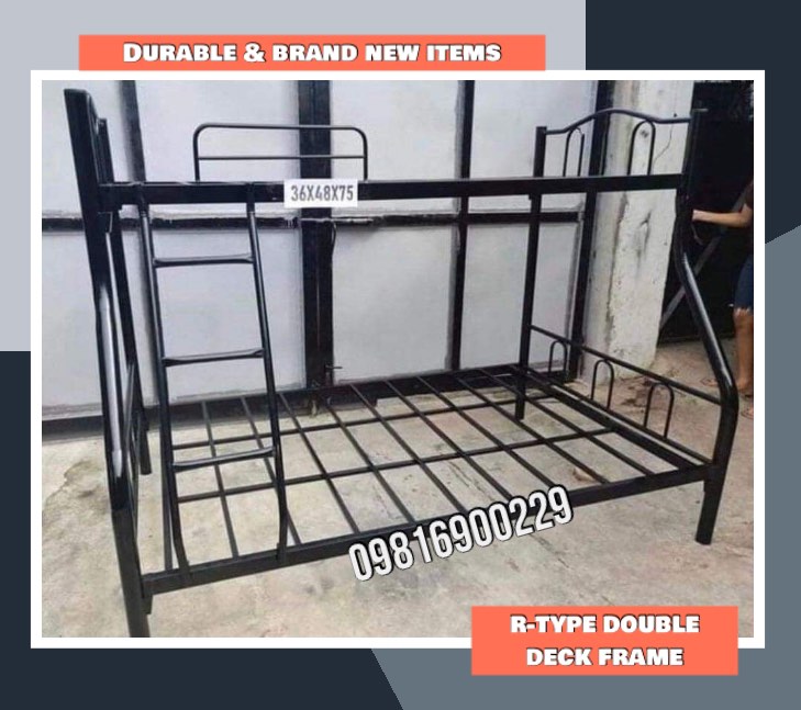 R-type double deck bed, Furniture & Home Living, Furniture, Bed Frames ...