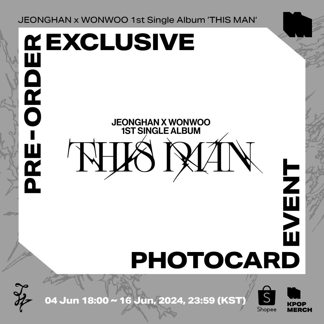 seventeen wonwoo, jxw jeonghan x wonwoo | this man kpopmerch lucky draw ...