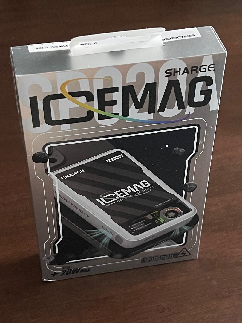 SHARGE/SHARGEEK ICEMAG Power Bank 10000mAh Magnetic Wireless Fast ...