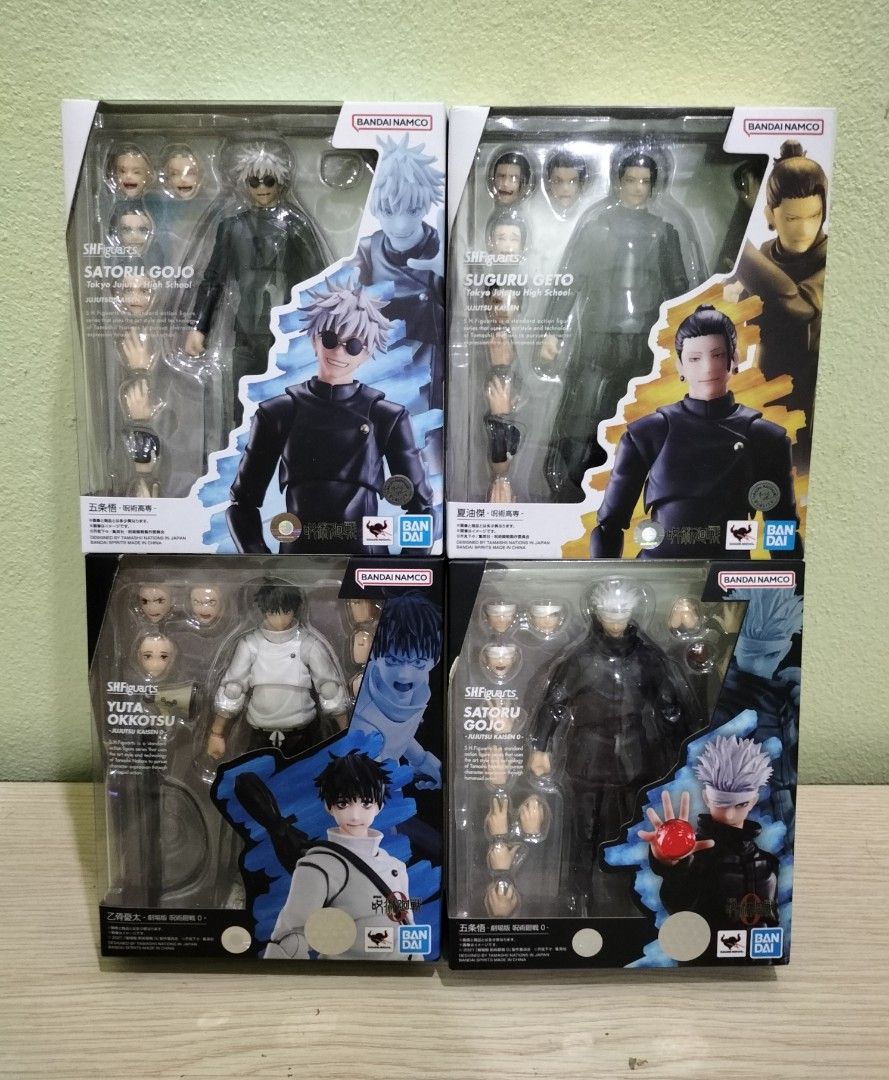 Shf jjk set gojo geto yuta, Hobbies & Toys, Collectibles & Memorabilia ...