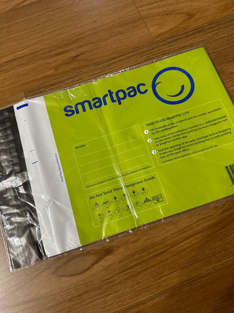 Singapore Post Smartpac envelope, Everything Else on Carousell