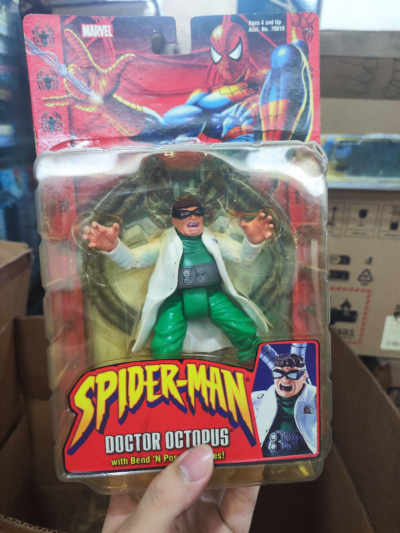 Spider-Man Classics Doctor Octopus Bend 'n Pose Tentacles Figure ToyBiz ...