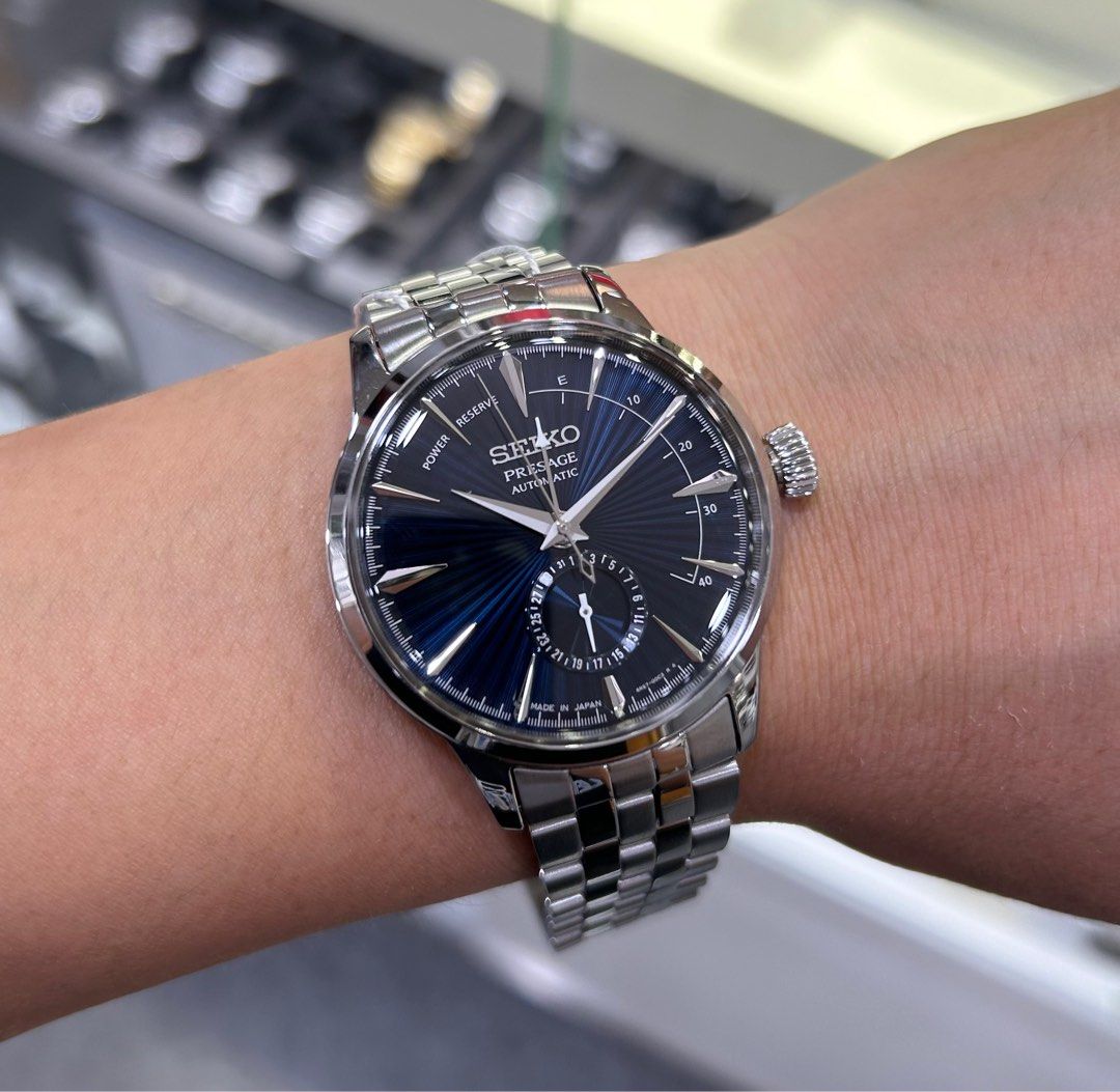 3年原廠保養 全新日本原裝 香港行貨SEIKO PRESAGE Cocktail AUTOMATIC 精工自動機械手錶SSA347J1 ...