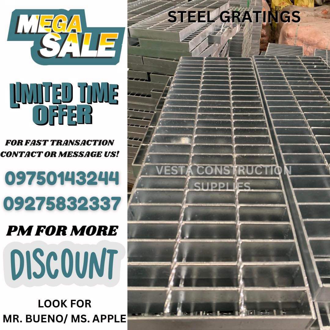 Steel Gratings, Commercial & Industrial, Construction & Building ...